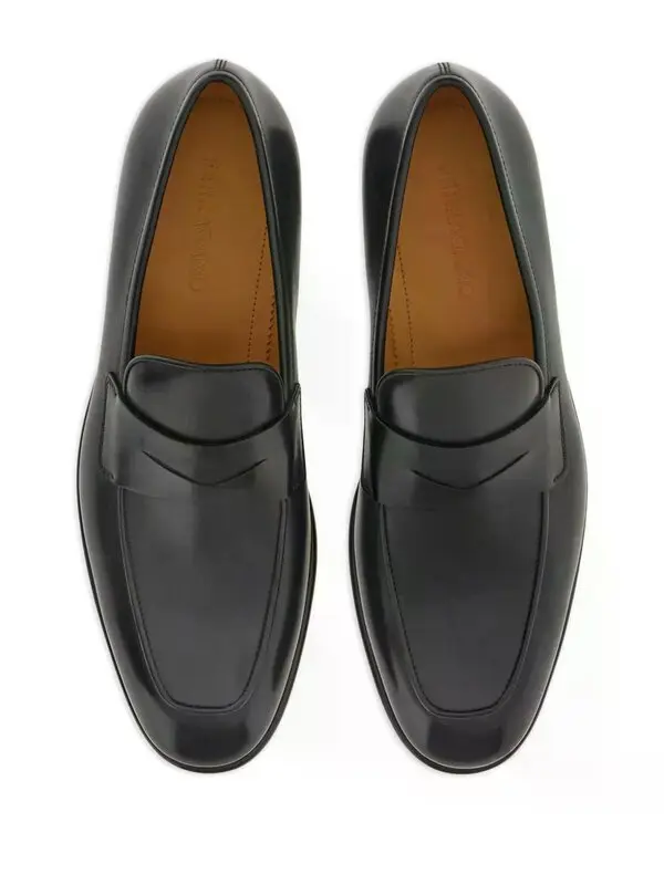 FERRAGAMO Penny-slot Leather Loafers