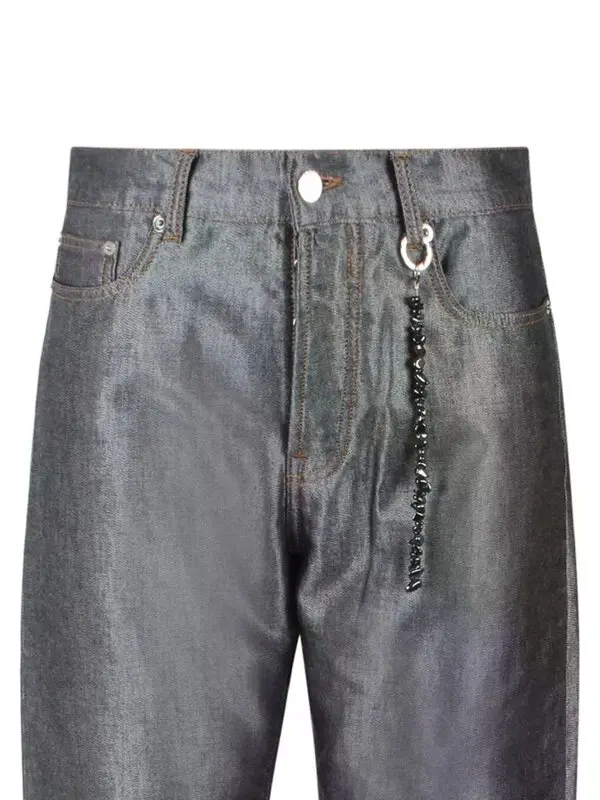 DARKPARK Straight-leg Jeans With Bead Detailing