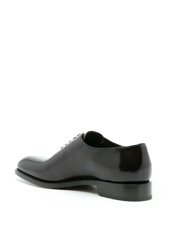 FERRAGAMO Tramezza Lace-up Derby Shoes - Brown