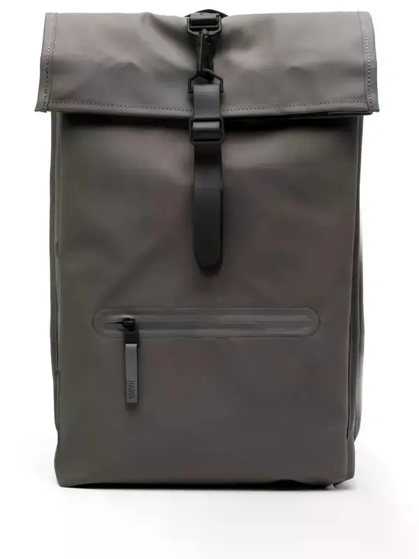 Rains Rolltop Rucksack Waterproof Backpack - Grey
