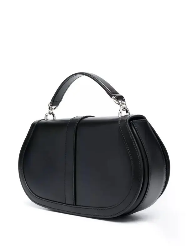 Versace Greca Goddess Leather Shoulder Bag