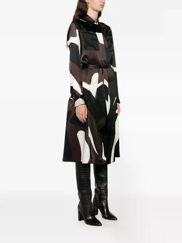 Kiton Silk Midi Dress