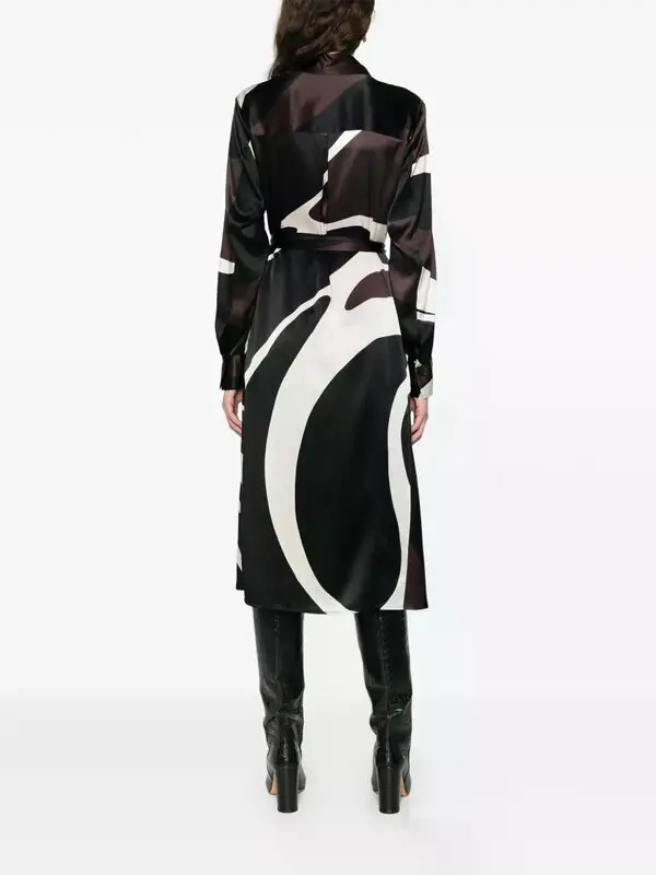 Kiton Silk Midi Dress