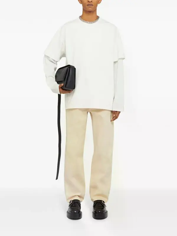JIL SANDER Mid-rise Straight-leg Denim Jeans