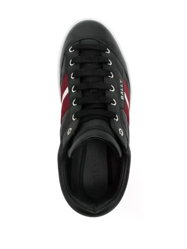 Bally Panelled Leather Sneakers