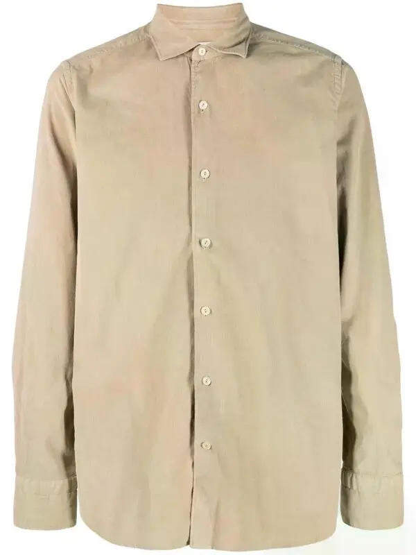 TINTORIA MATTEI 954 Microsuede Button-up Shirt