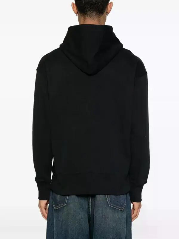 MSGM Logo-print Hoodie - Black