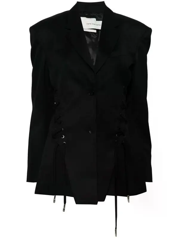 FENG CHEN WANG Self-tie Detail Blazer