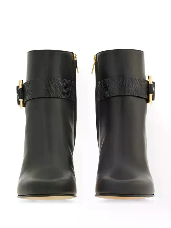FERRAGAMO Gancini-ornament Ankle Boots