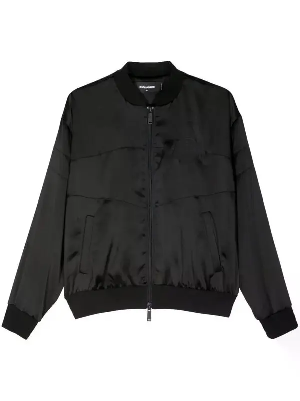 Dsquared2 Satin Bomber Jacket