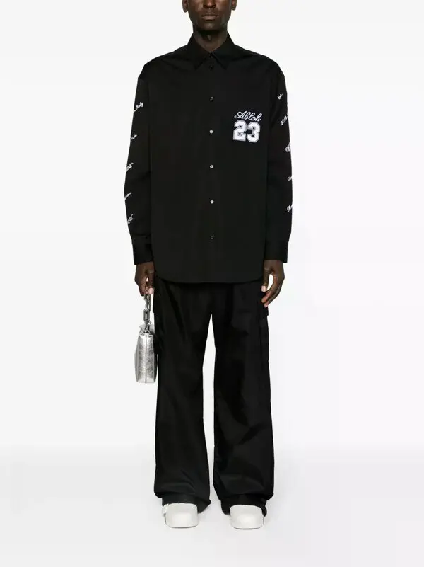 Off-White Wide-leg Cargo Trousers