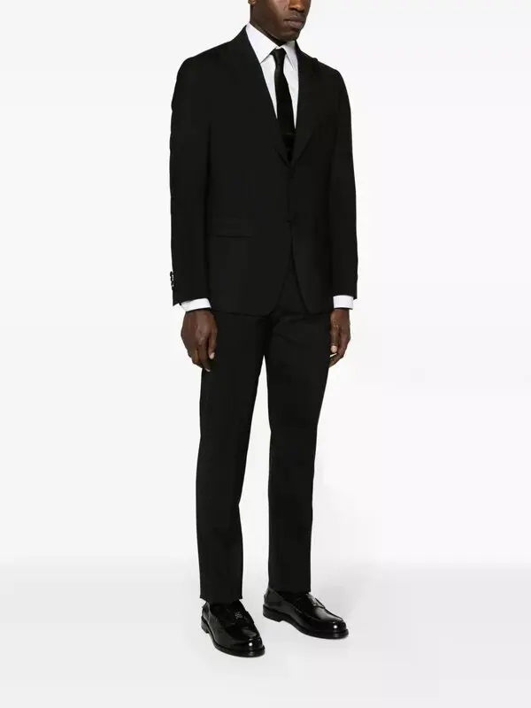 LARDINI Single-breasted Wool-blend Suit