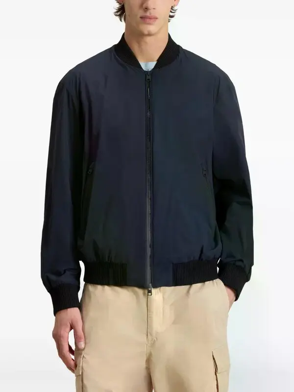Woolrich Matt Stretch Bomber Jacket