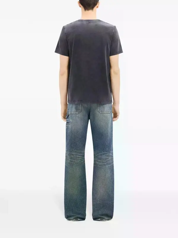 COURREGES Mid-rise Wide-leg Jeans