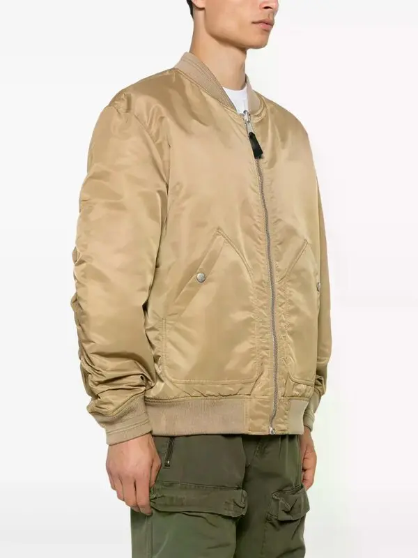 DIESEL® J-held Reversible Bomber Jacket - Neutrals