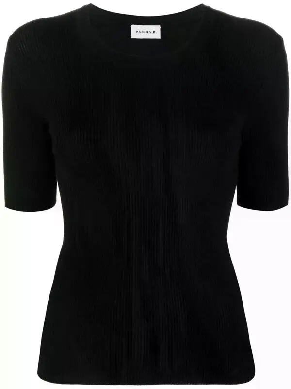 P.a.r.o.s.h Round-neck Knit Top