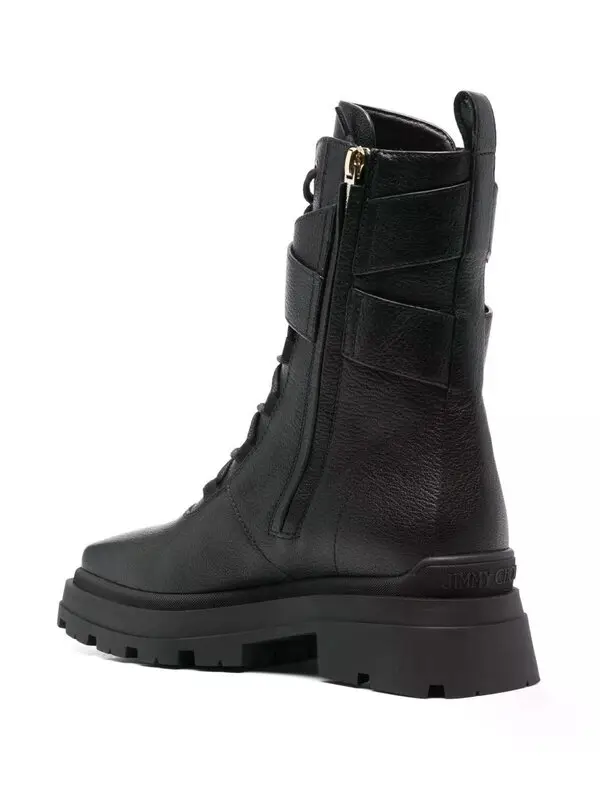 JIMMY CHOO Noemi Combat Boots - Black