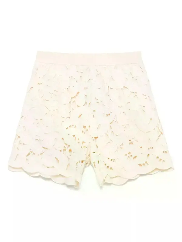 Moncler Floral Macrame Shorts
