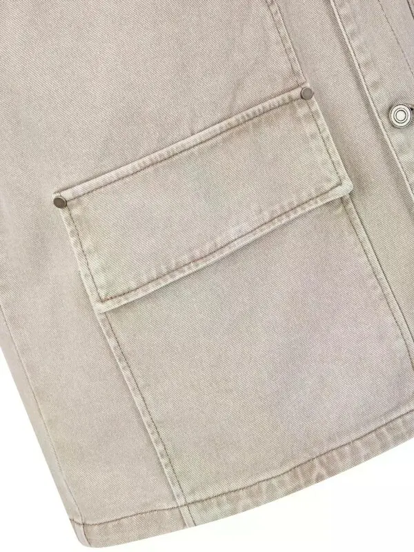 STUDIO TOMBOY Contrast-collar Jacket