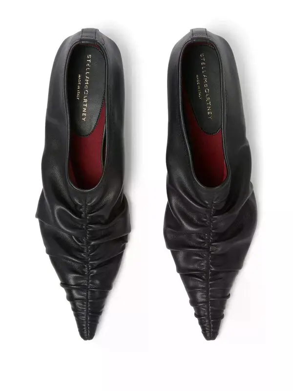 Stella McCartney Elsa Ruched Pumps - Black