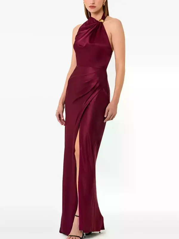 NICHOLAS Galilea Halterneck Gown