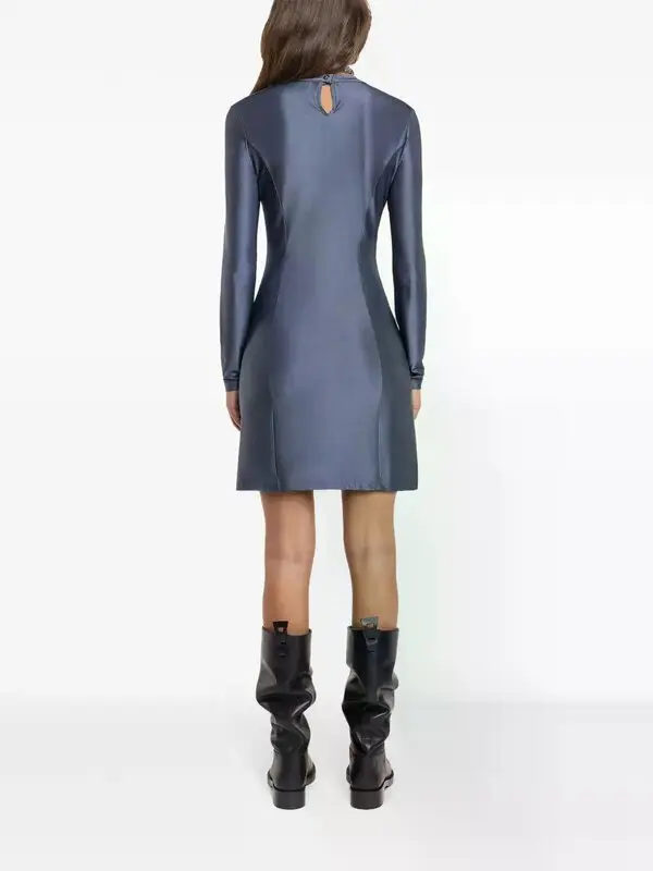 Rabanne Asymmetric T-shirt Mini Dress