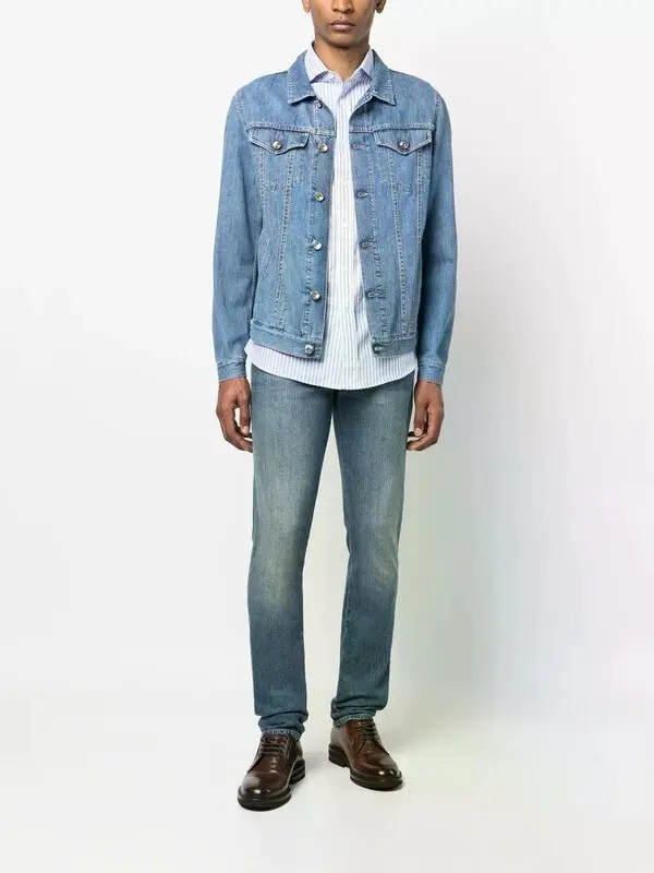 Brunello Cucinelli Four-pocket Denim Jacket