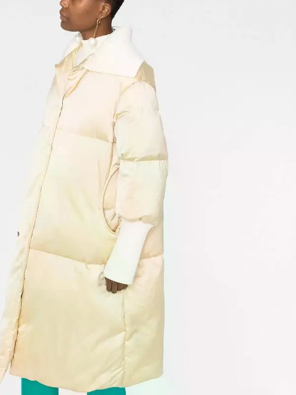 JIL SANDER Padded Contrast Coat