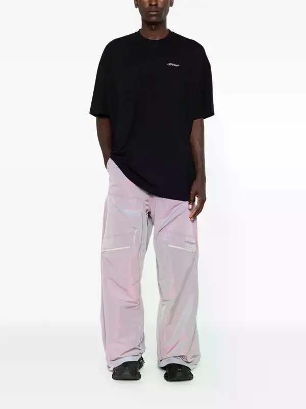 Off-White Logo-print Cotton T-shirt