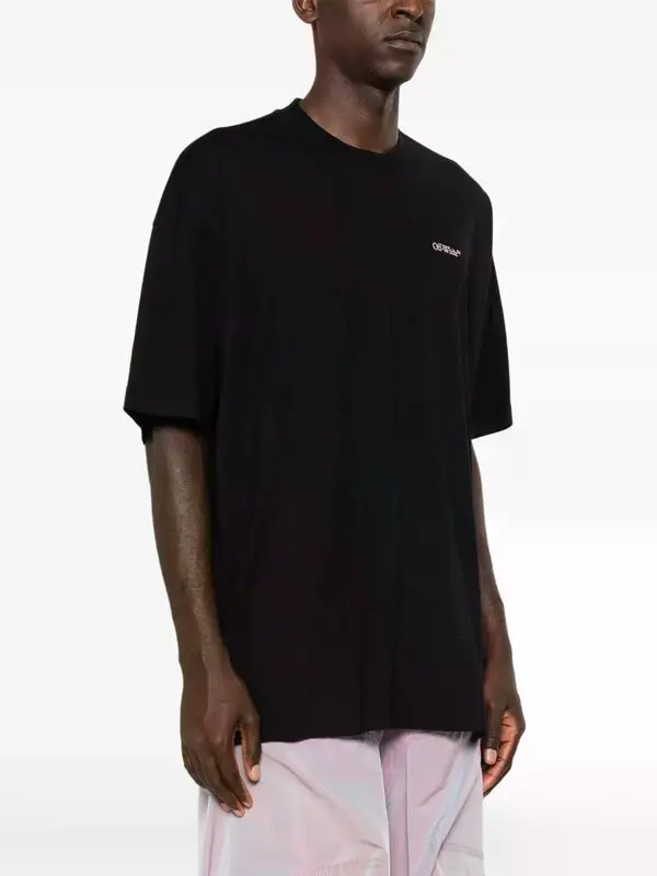 Off-White Logo-print Cotton T-shirt
