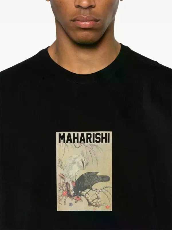 MAHARISHI Logo-print T-shirt