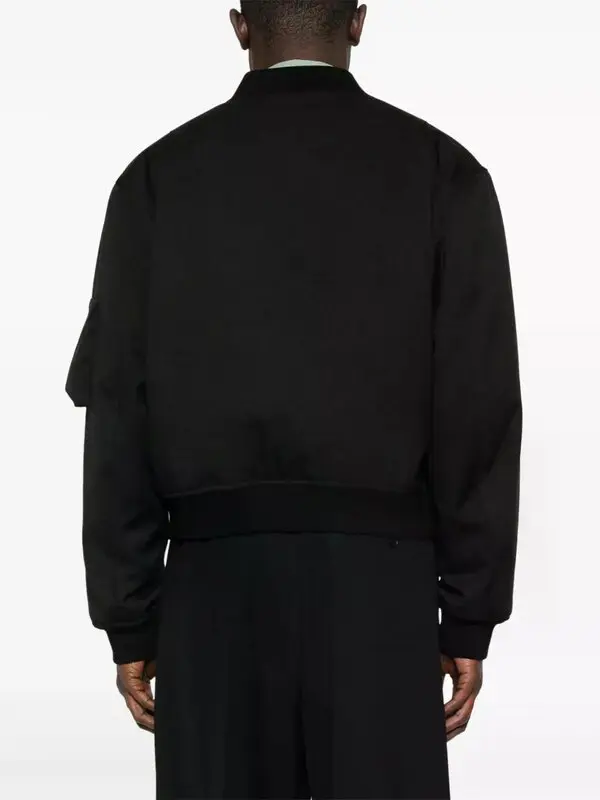 JIL SANDER Padded Bomber Jacket