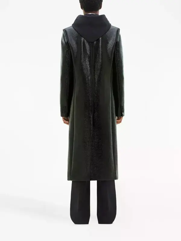 COURREGES Single-breasted Zipped Tailored Coat