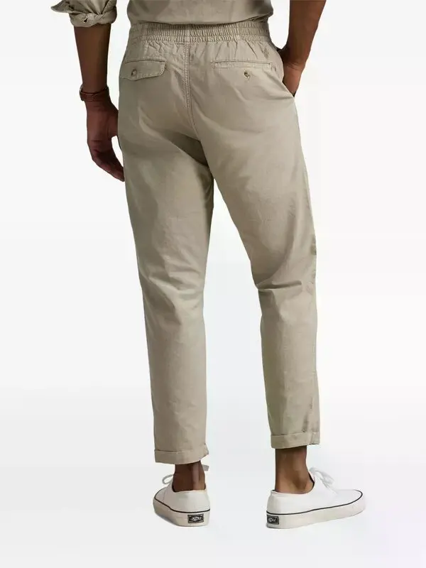 Polo Ralph Lauren Drawstring Straight-leg Trousers - Neutrals