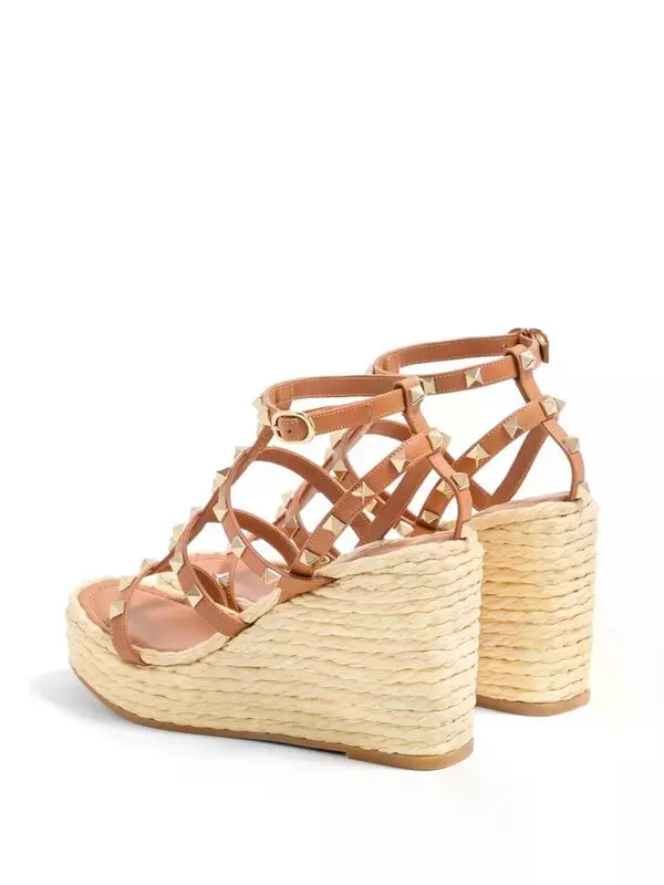 Valentino Garavani Rockstud Wedge Sandals