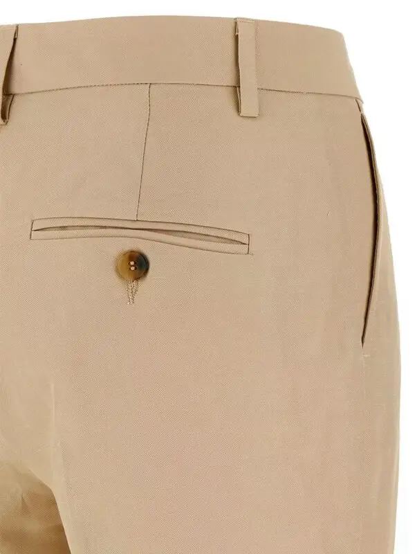 Alberto Biani Pressed-crease Trousers - Neutrals