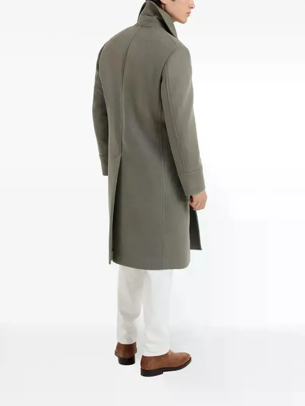 Brunello Cucinelli Double-breasted Wool Coat