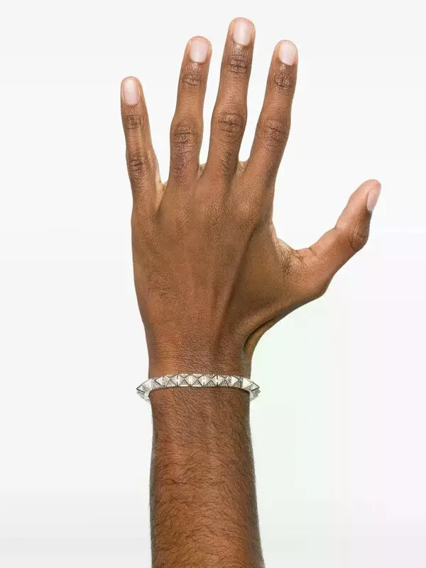 Eddie Borgo Pavé Pyramid Bracelet