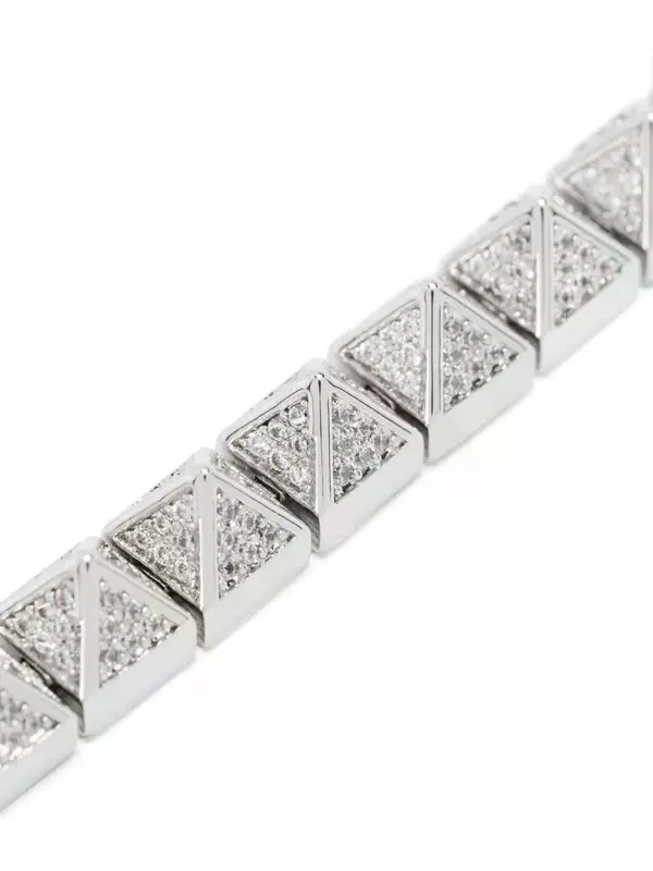 Eddie Borgo Pavé Pyramid Bracelet