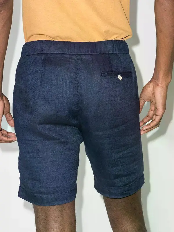 Frescobol Carioca Felipe Drawstring Shorts - Blue