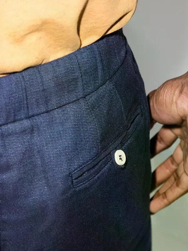 Frescobol Carioca Felipe Drawstring Shorts - Blue