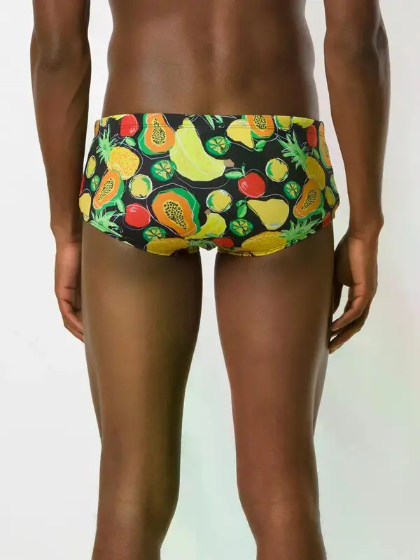 AMIR SLAMA Frutas Print Trunks