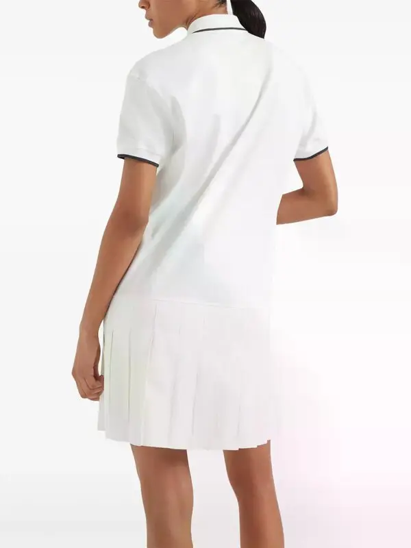 Brunello Cucinelli Stripe-tipping Cotton Minidress