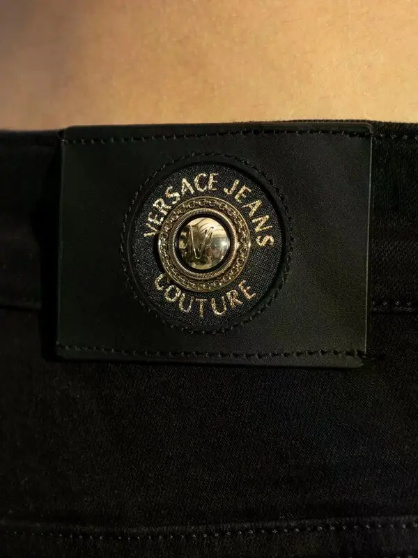 Versace Logo-patch Jeans