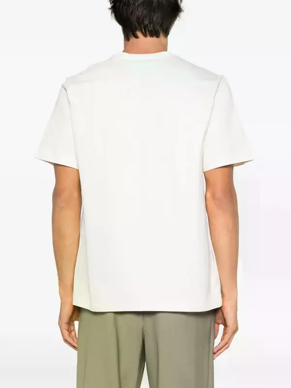 MSGM Logo Print Cotton T-shirt