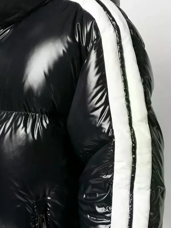 Khrisjoy Puff Track Striped Down-filled Jacket
