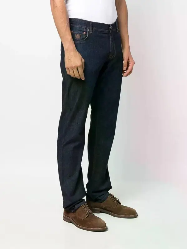 Corneliani Slim-cut Denim Jeans - Blue
