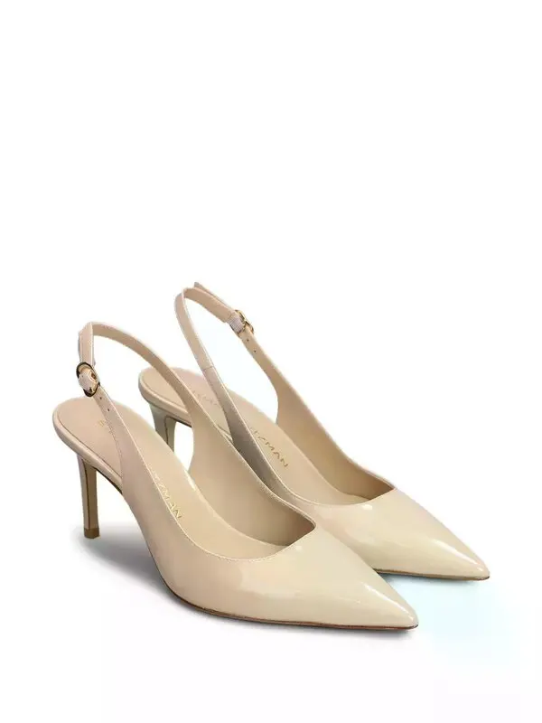 STUART WEITZMAN Pointed Slingback Pumps - Neutrals