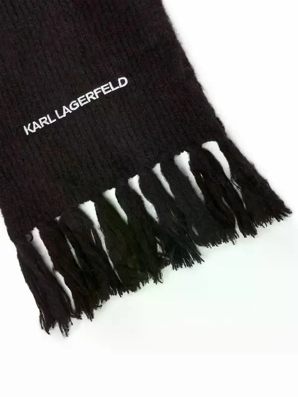 Karl Lagerfeld Essential Knitted Scarf