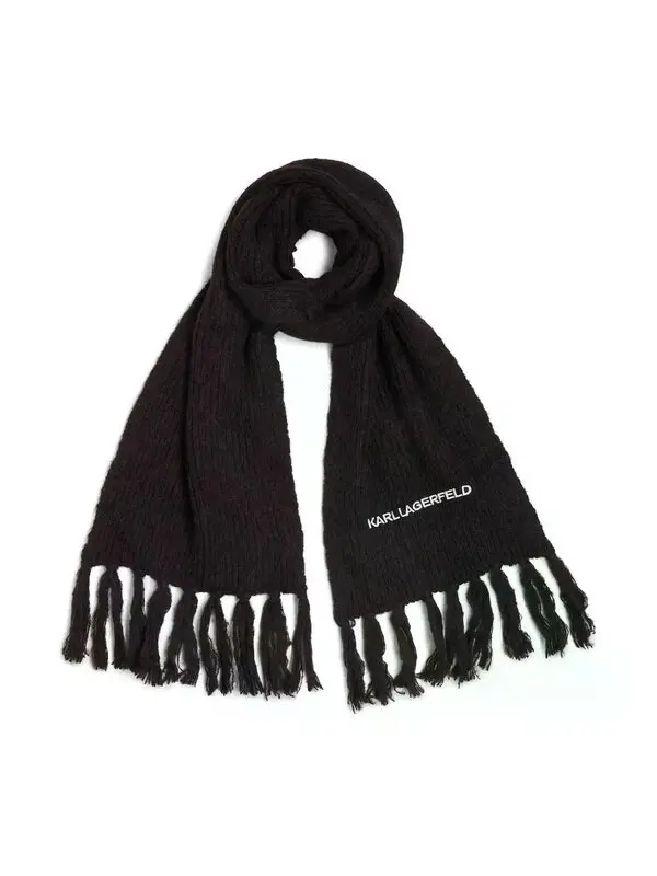 Karl Lagerfeld Essential Knitted Scarf